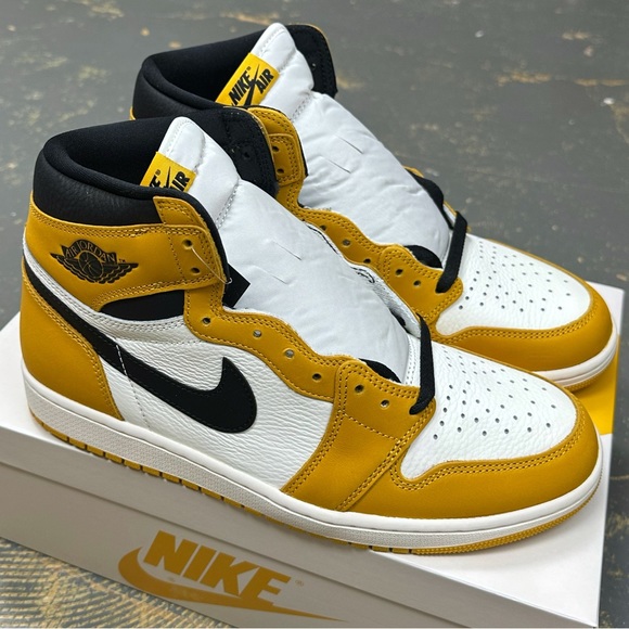 Nike | Shoes | Nike Air Jordan Hi Retro Yellow Ochre Dz548571 1985 High ...